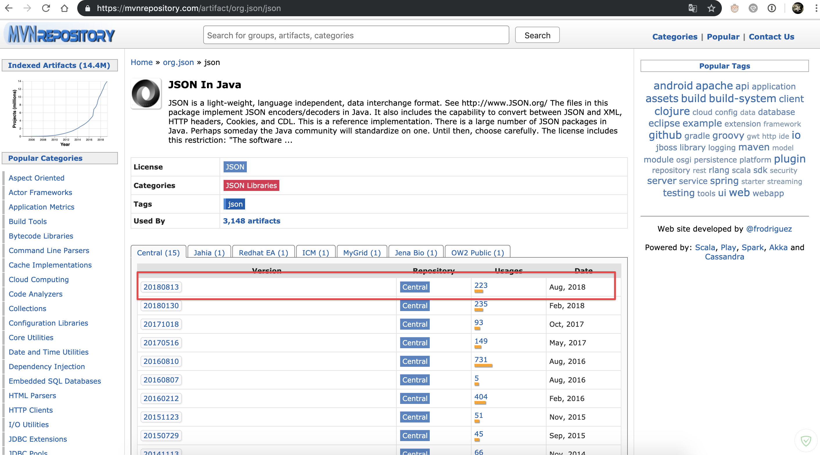 如何在maven官网上找到dependency依赖信息即jar包_dependencies 官网-CSDN博客