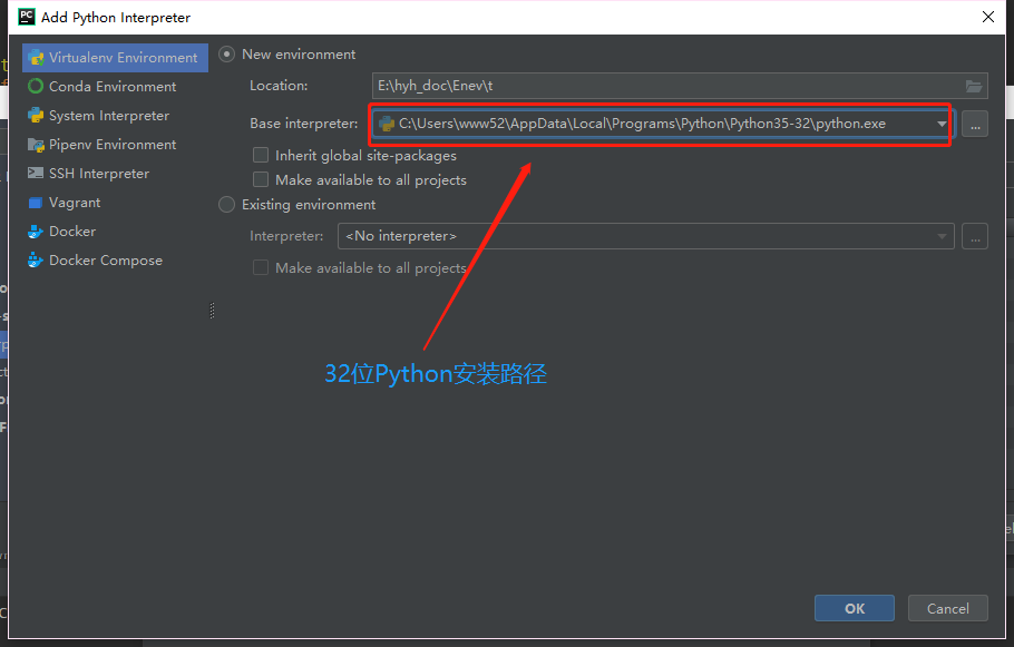 Python3在win10 64位+PyCharm下打包兼容32位和64位wins的exe可执行文件_python win7 win10 兼容-CSDN博客