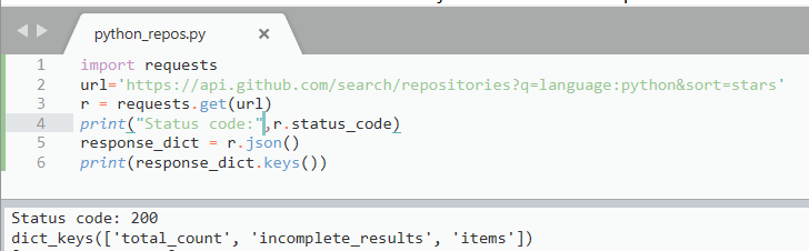 python编程从入门到实践17章使用API；17.1--17.2.4_python17.2程序运行时没产生图表-CSDN博客