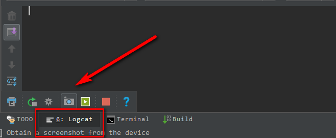Android Studio 截屏报错 Unexpected error while obtaining screenshot from ...