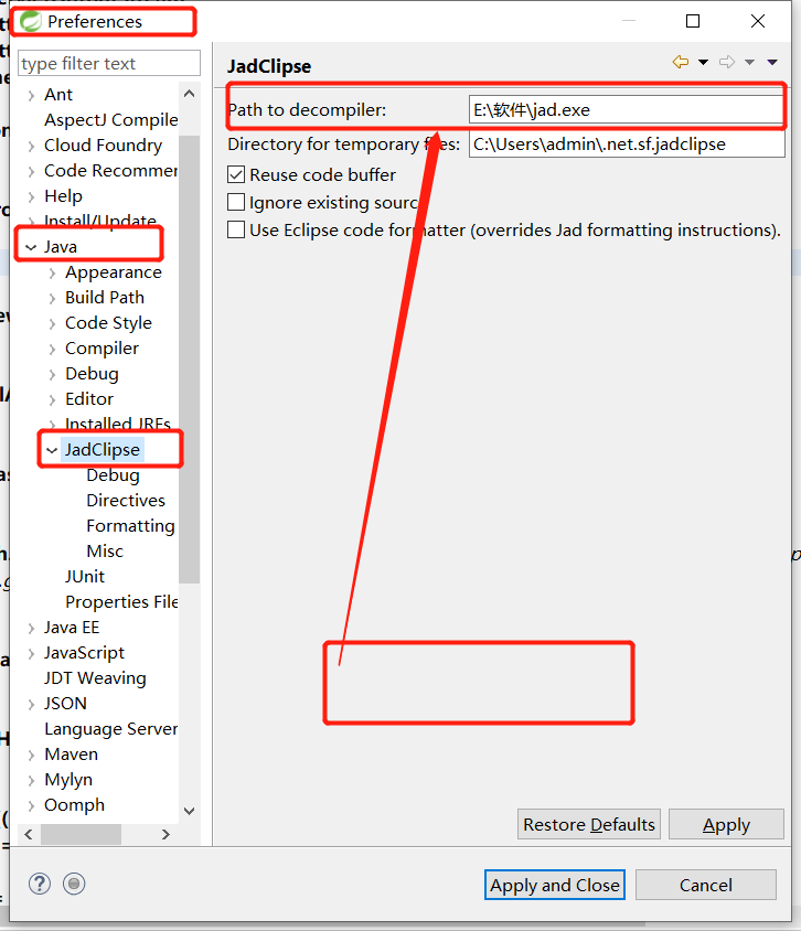 将jar包添加依赖后如何自动导入源码：解决不是maven官网提供的依赖，添加依赖后没有源码，使用反编译工具解决！_rcp项目中中怎么为jar包添加源码解释-CSDN博客