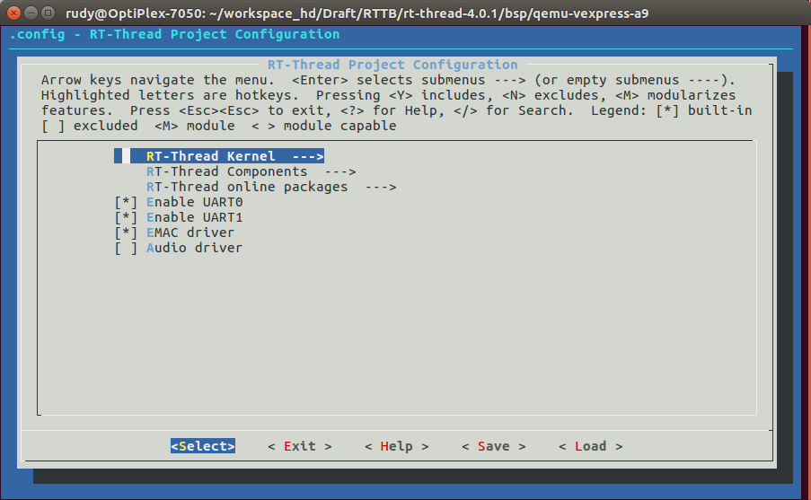 Linux+QEMU 搭建 RT-Thread 开发环境_在linux 安装 rt-thread 仿真环境-CSDN博客