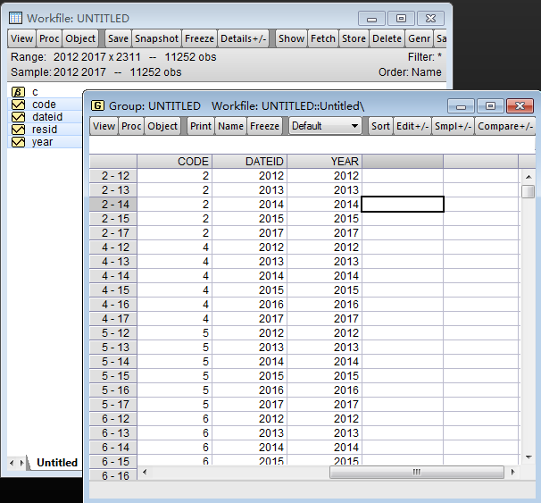 Eviews笔记-回归分析【自用】_jdjdjd123的博客-CSDN博客_eviews回归分析结果解读