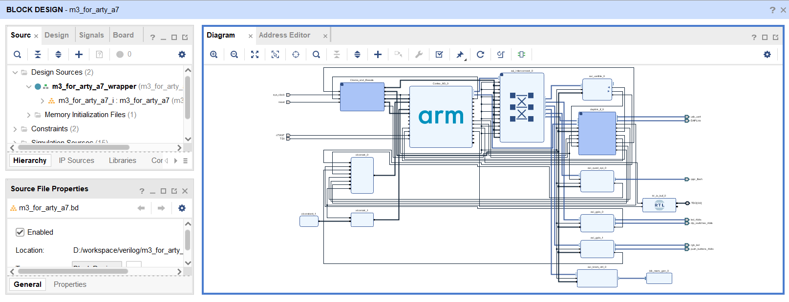 xilinx Edition arm M3 使用笔记_at510-bu-98000-r0p0-00rel0-CSDN博客