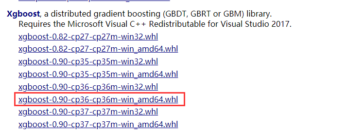 Python3.6 xgboost 安装教程（64位系统）_python3.6支持xgboost版本-CSDN博客
