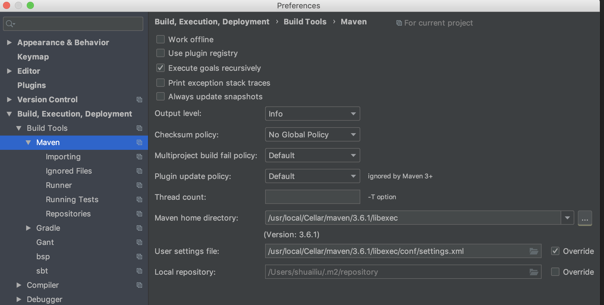 Mac 修改maven 配置_mac maven setting-CSDN博客