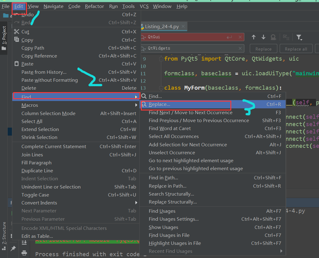 pycharm批量替换某个字符_pycharm替换字符-CSDN博客