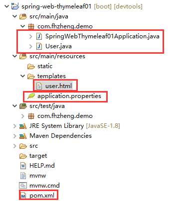 springboot--整合thymeleaf--实例01，返回一个list，用循环方式做屏显_springboot如何返回thymeleaf ...
