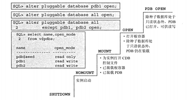 Oracle12c实例启动和pdb开启过程(含pdb随实例自动启动)_怎样启动pdb-CSDN博客