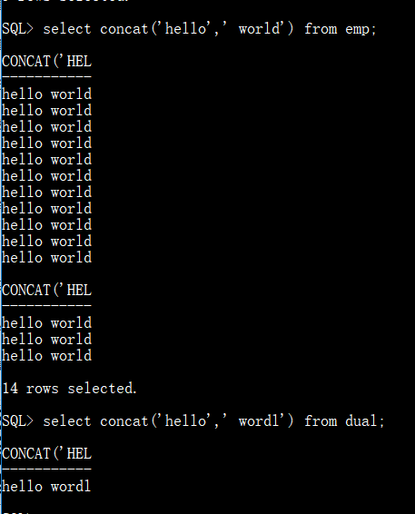 Oracle中字符串连接符 Oracle字符串连接符 Csdn博客