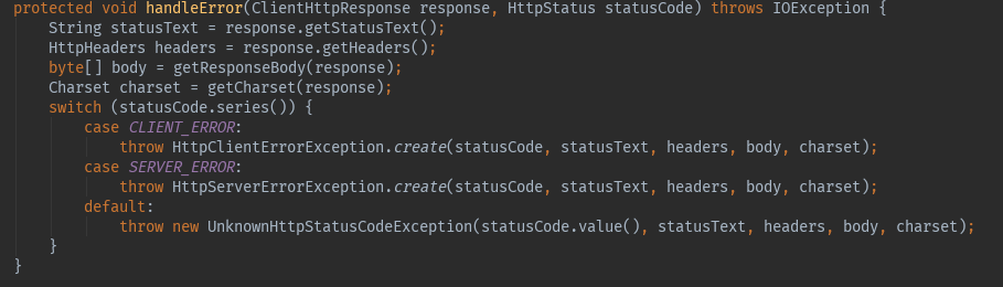 spring学习之restTemplate的异常处理器_resttemplate 异常处理-CSDN博客