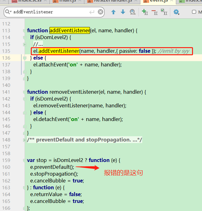 解决Unable to preventDefault inside passive event listener invocation 报错问题-CSDN博客