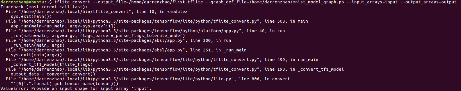 TensorFlow Lite 采坑记（一）：模型转换_tflite converter-CSDN博客
