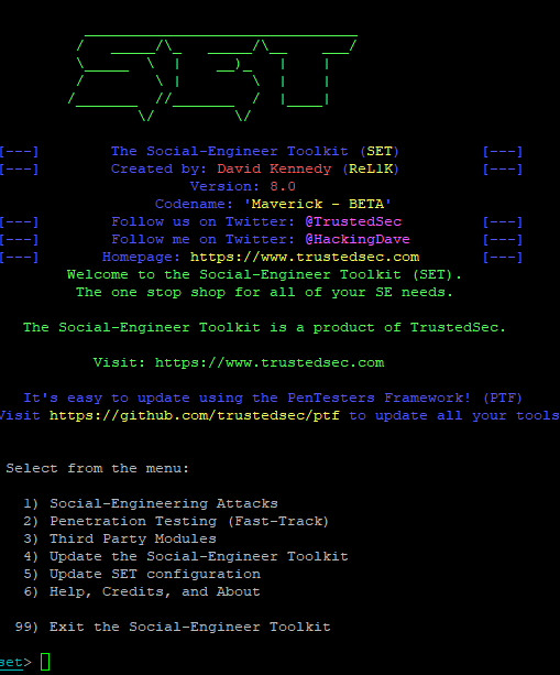 使用setoolkit 进行钓鱼攻击_setoolkit安装教程-CSDN博客