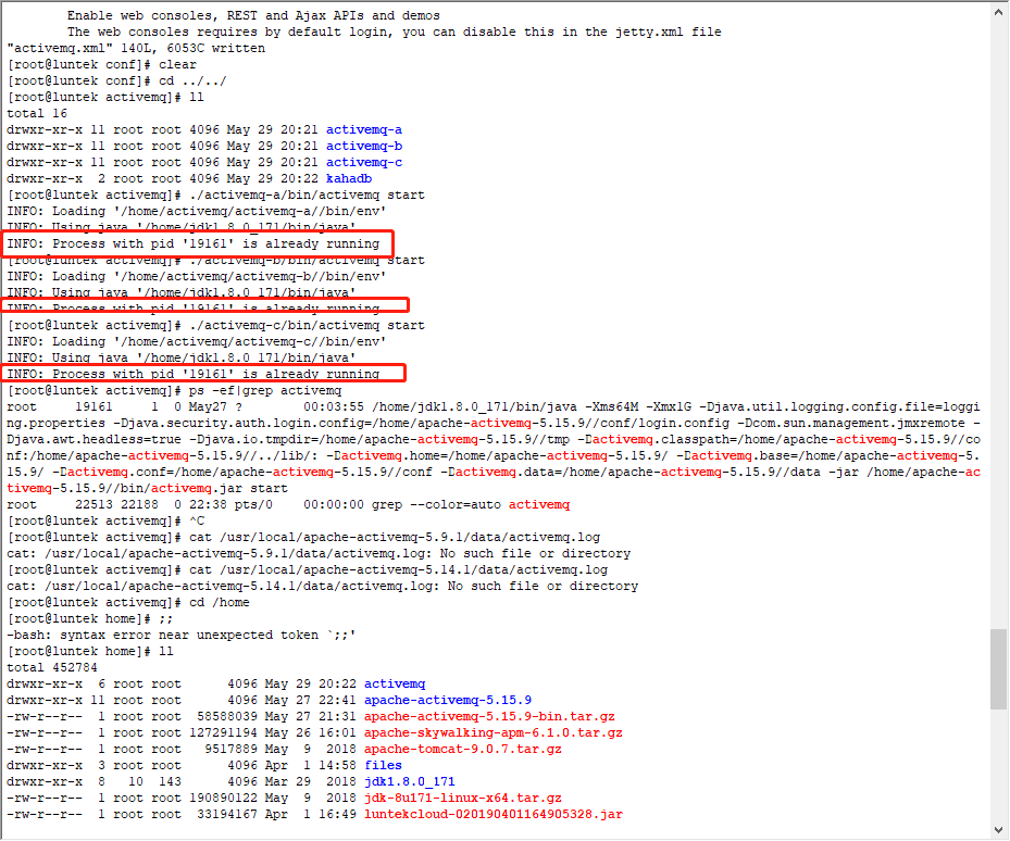 ActiveMQ三台服务器集群配置方案和步骤_actionmq 多机部署-CSDN博客