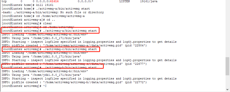 ActiveMQ三台服务器集群配置方案和步骤_actionmq 多机部署-CSDN博客