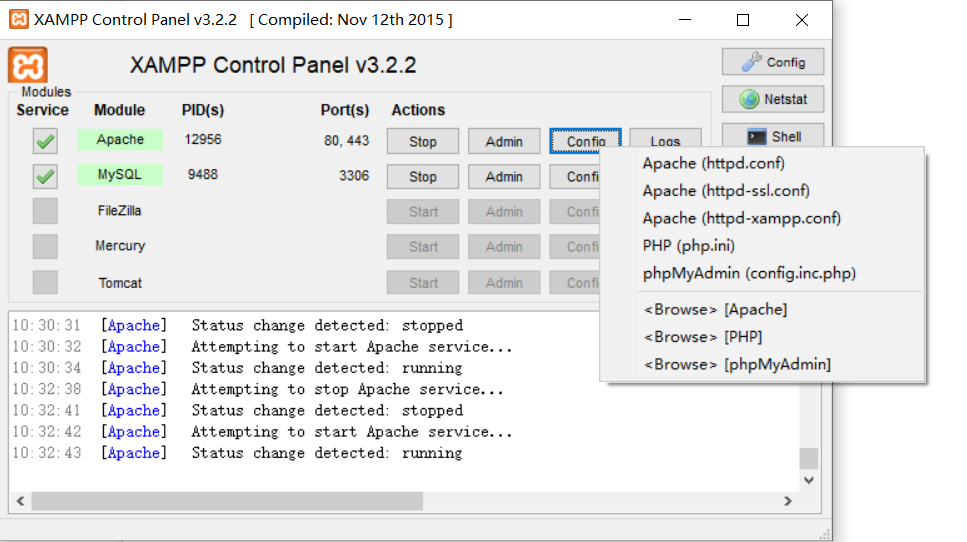 Php环境配置（基于xampp） Xampp配置php环境 Csdn博客
