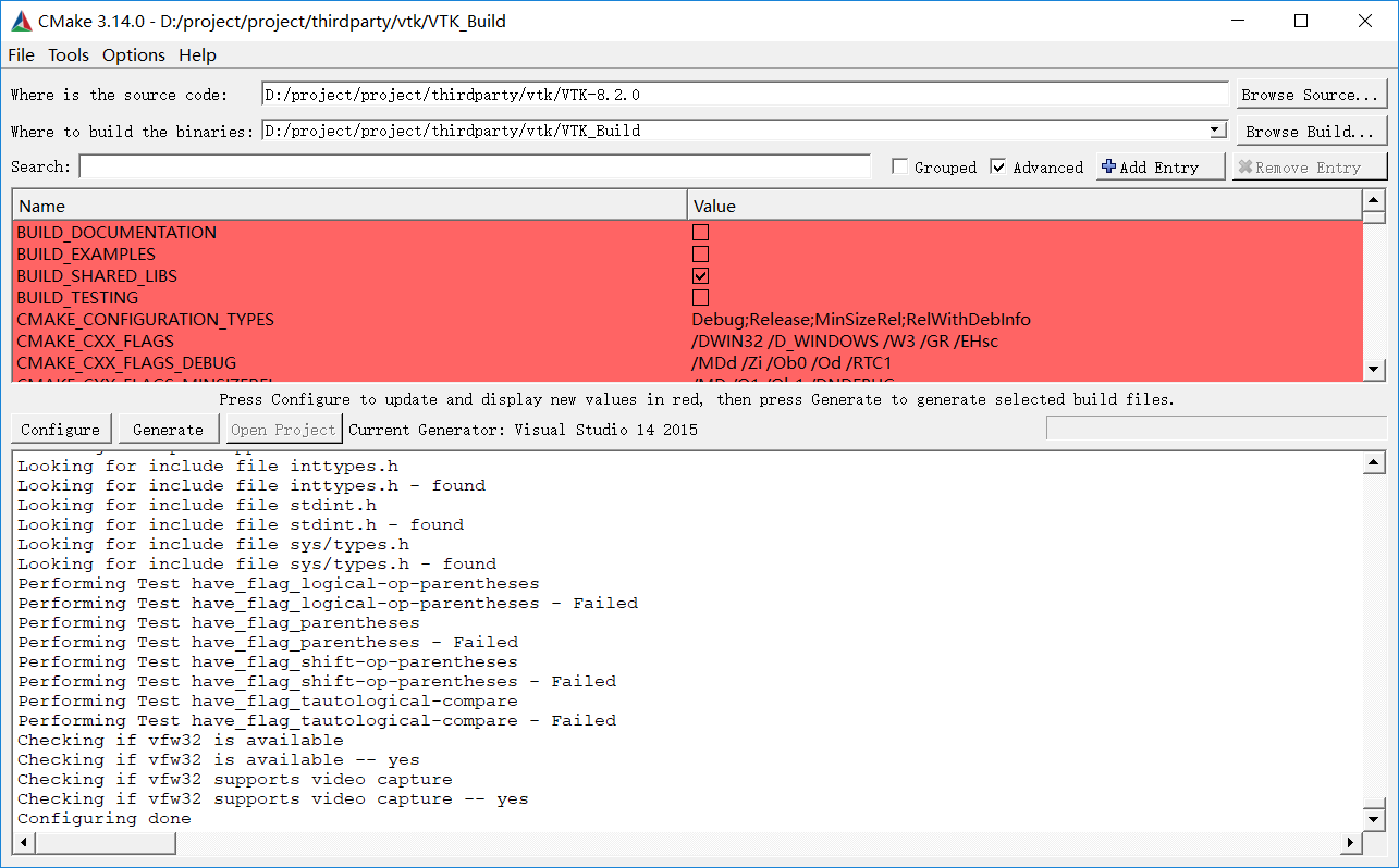 VTK 学习----编译VTK8.2_vtk8.2.0用什么编译比较好-CSDN博客