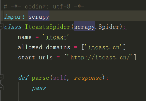 python3 pycharm+scrapy框架 爬虫项目实例（一）_pyccknnplay-CSDN博客