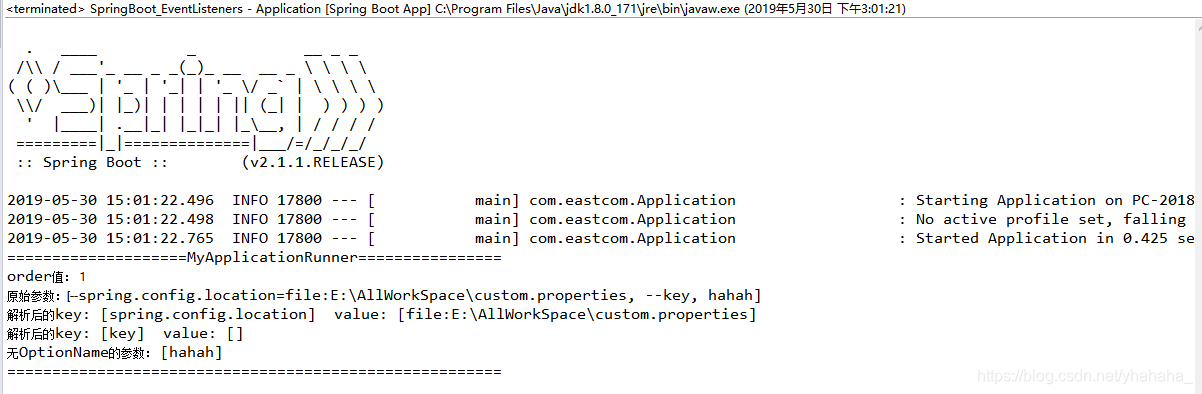Springboot(二十一)applicationrunner和commandlinerunner实现开机自启 Myapplicationrunner Csdn博客