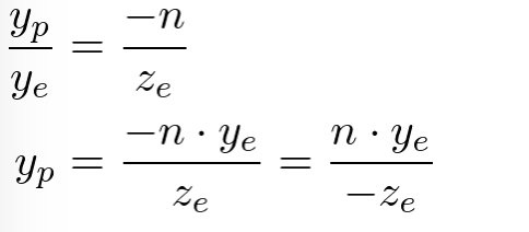 OpenGL中投影矩阵(Projection Matrix)详解_projectionmatrix-CSDN博客