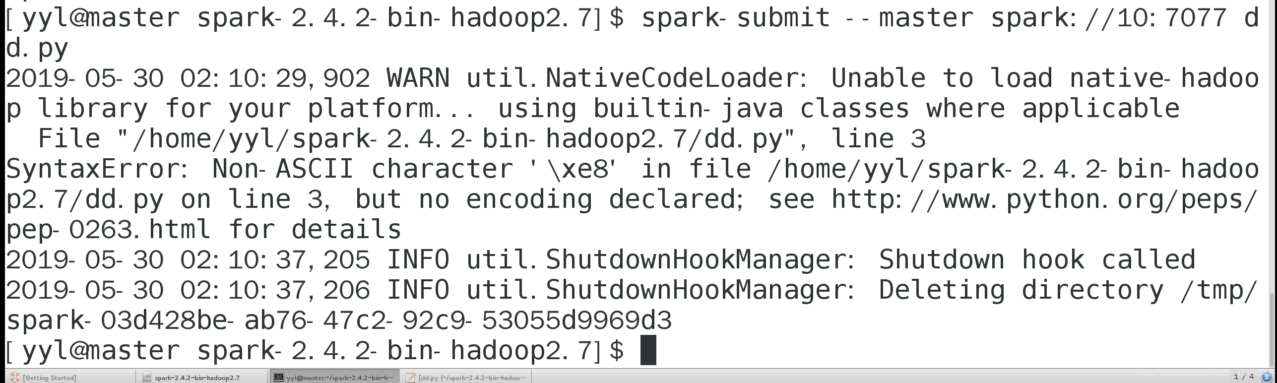 基于spark环境的中文文档词频统计程序(去停用词) Spark Jieba 停用词 Csdn博客