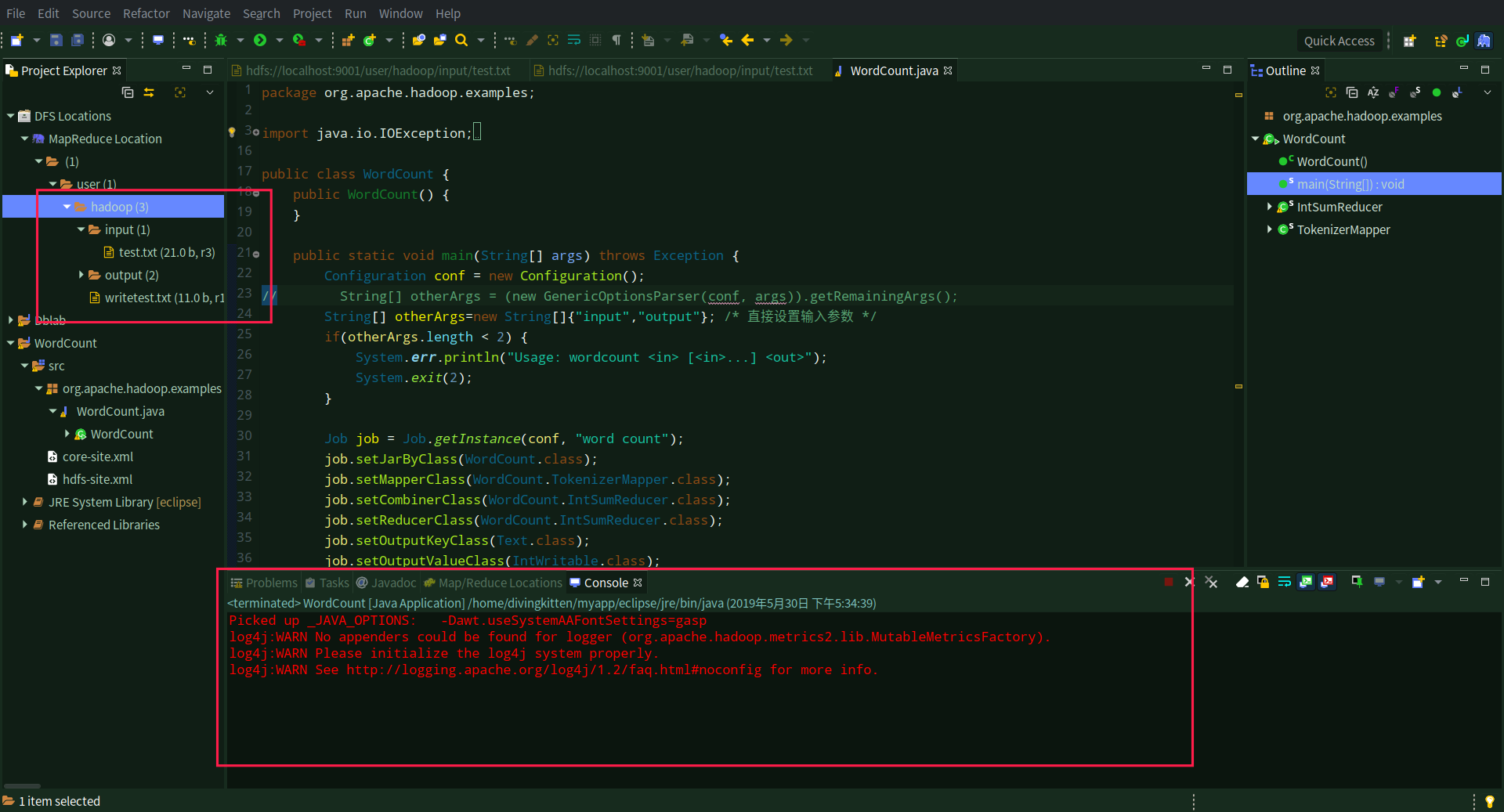 使用Eclipse编写MapReduce程序_如何填写mapreduce master在eclipse-CSDN博客
