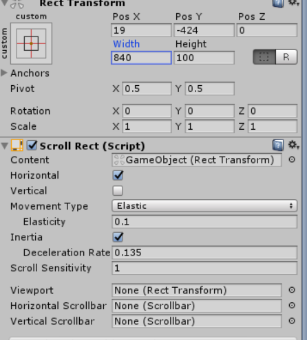 Unity UGUI中Scroll Rect拖拽会弹回的问题_unity滑动列表自动回弹如何解决-CSDN博客