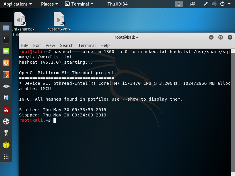 hashcat 使用_not a native intel opencl runtime. expect massive -CSDN博客