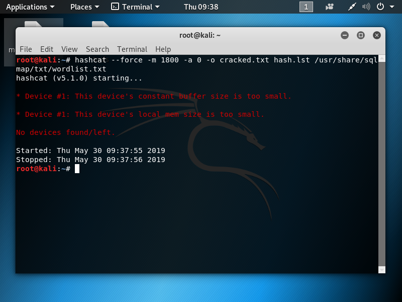 hashcat 使用_not a native intel opencl runtime. expect massive -CSDN博客