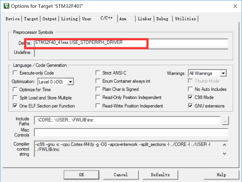 【STM32】基于STM32F407新建工程模板_新建stm32f407-CSDN博客