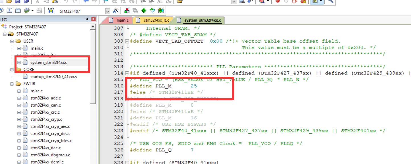 【STM32】基于STM32F407新建工程模板_新建stm32f407-CSDN博客