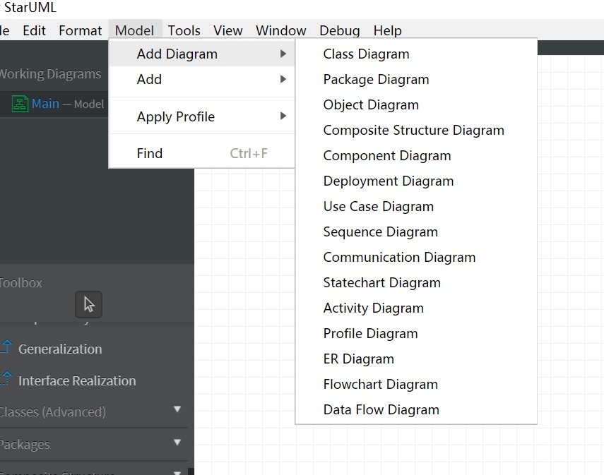 StarUML入门_.mdj文件-CSDN博客