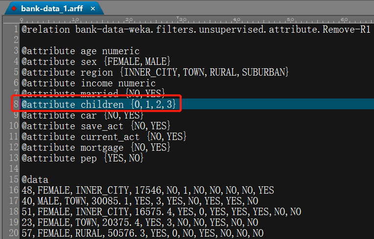Weka学习记录_weka 银行数据bank.arff-CSDN博客