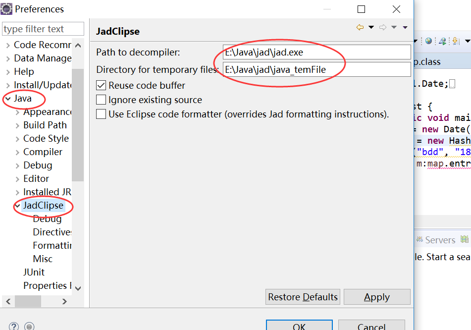 Eclipse 使用jad插件安装详解eclipse Jad Csdn博客 