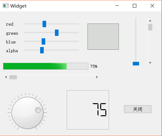 QT常用界面设计组件——其它数值输入和显示组件_qdial 设置颜色渐变-CSDN博客