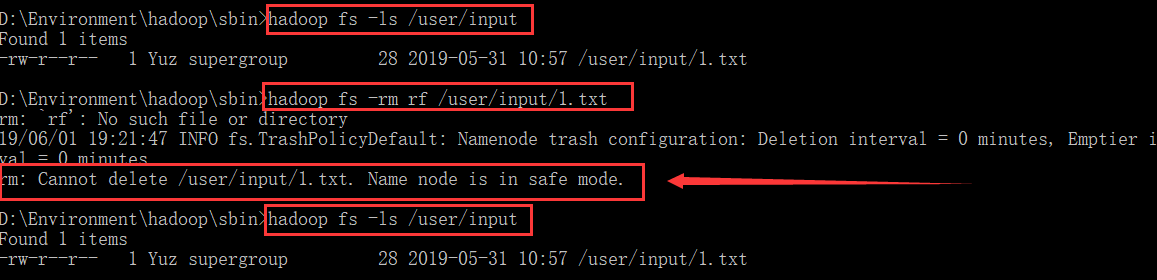 Cannot delete Name node is in safe mode-CSDN博客
