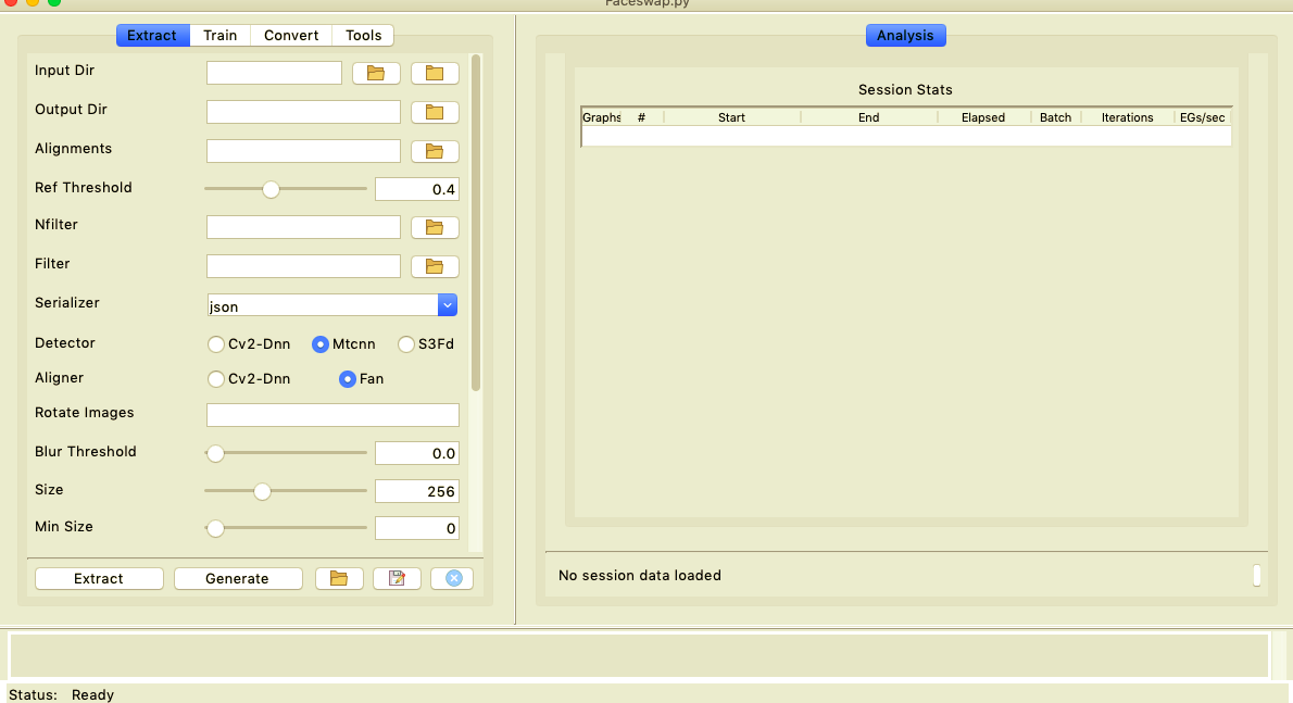 纪念成功打开了python faceswap.py gui_faceswapgui界面-CSDN博客