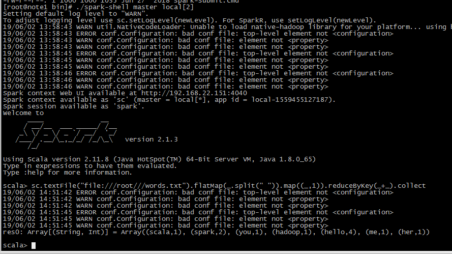 spark 安装入门（一）scala spark单词统计 ; java spark单词统计spark反转排序_zengxianglei的博客-CSDN博客
