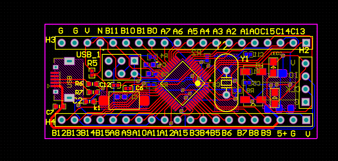 用Altium Designer画一个stm32f103c8t6最小系统_ad21怎么画stm32f103c8t6封装-CSDN博客