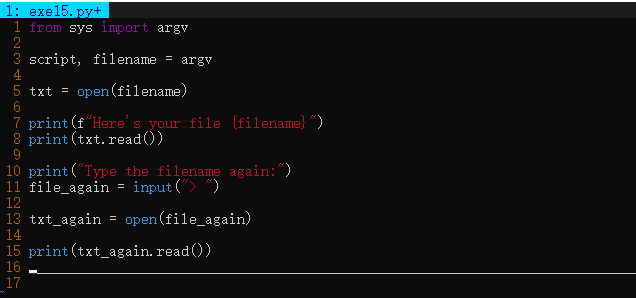 笨办法学python 习题15读取文件paython习题 15读取文件 Csdn博客 9774