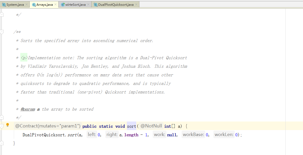 Java 对int类型的 Sort排序原理 Int 排序 Csdn博客