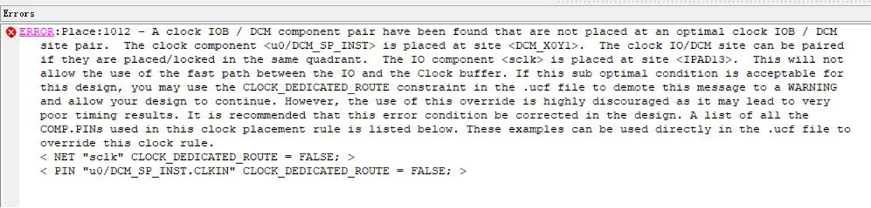vivado CLOCK_DEDICATED_ROUTE约束的使用 - 程序员大本营