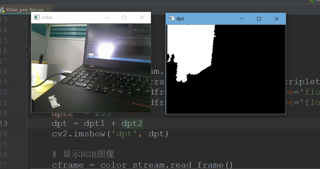 win10+python3环境下使用opencv调用华硕Xtion pro live深度摄像头_xtion python 深度-CSDN博客