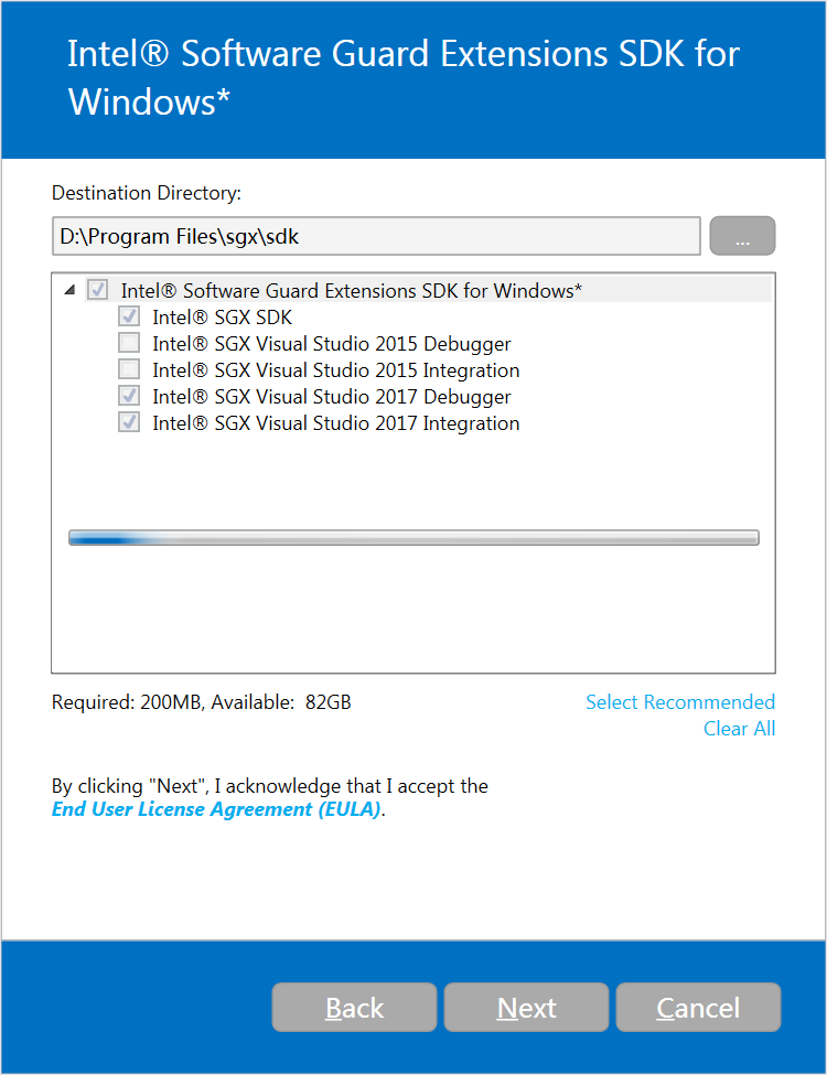 Intel SGX开发环境配置_intel sgx开发运行环境价格_Justdoforever的博客-CSDN博客