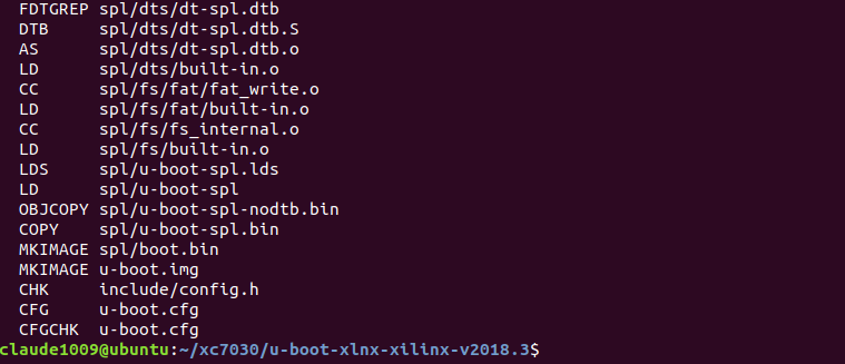 Zynq-7000系列之linux开发学习笔记：编译U-BOOT&生成BOOT.bin（五）_zynq7000 传统方式编译uboot-CSDN博客