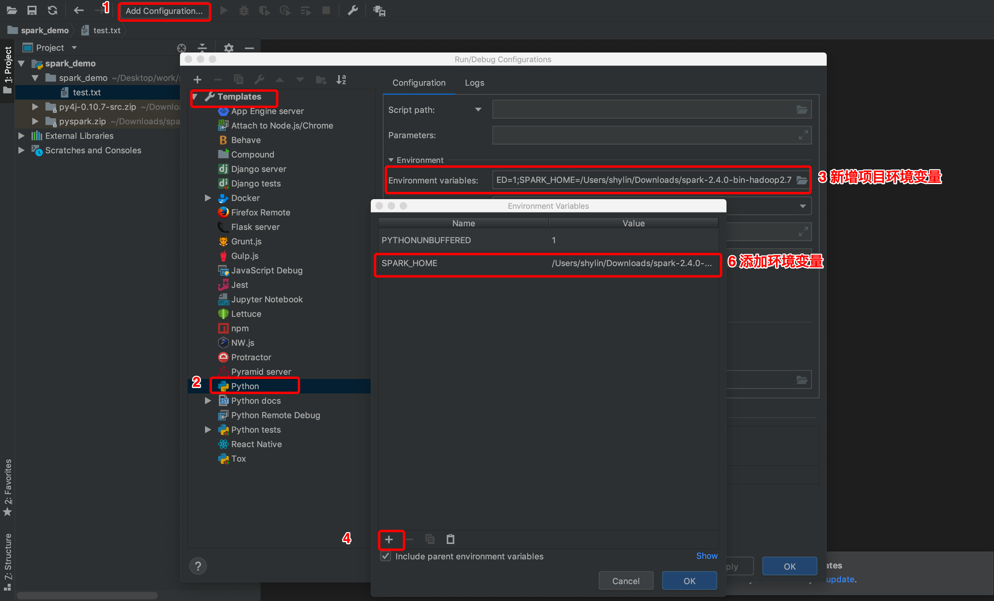 Pycharm 搭建pyspark开发环境_userwarning: please install psutil to have better -CSDN博客