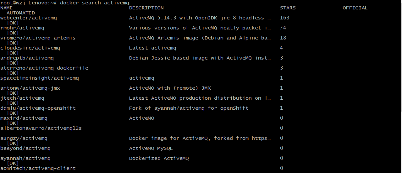 Docker下部署ActiveMQ_使用docker部署测试环境服务-CSDN专栏