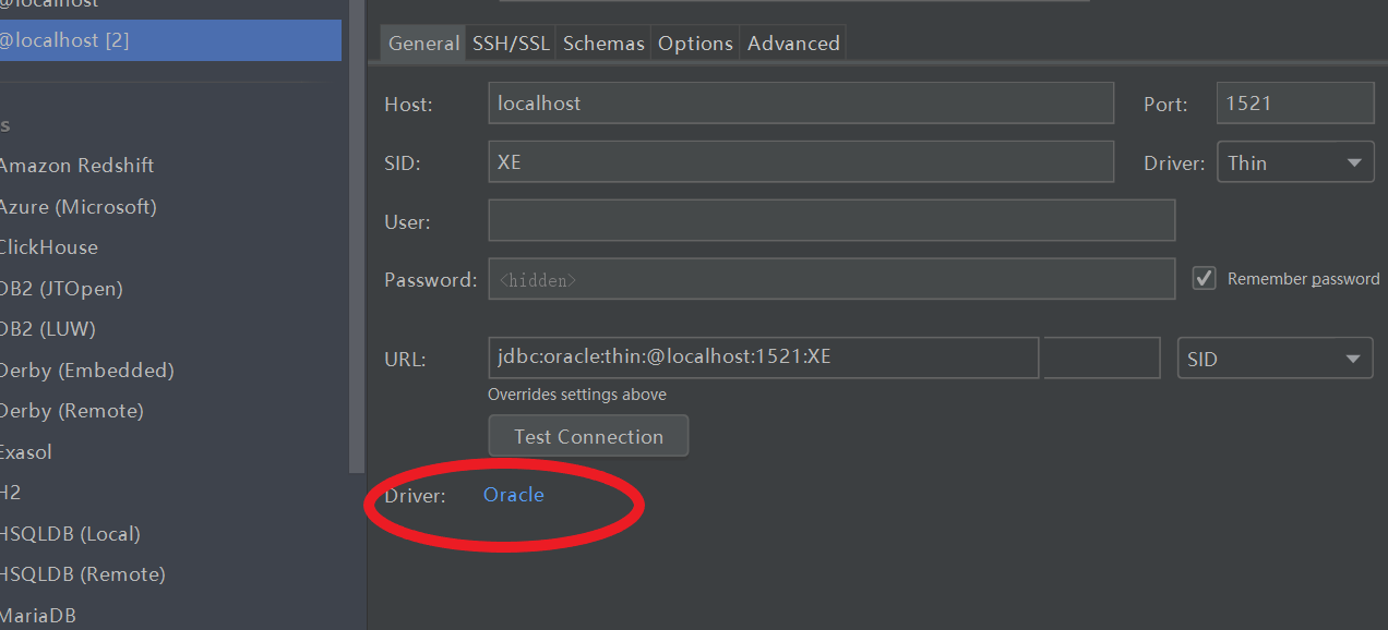 IntelliJ IDEA2018连接oralce数据库_idea连接oracle的sid-CSDN博客