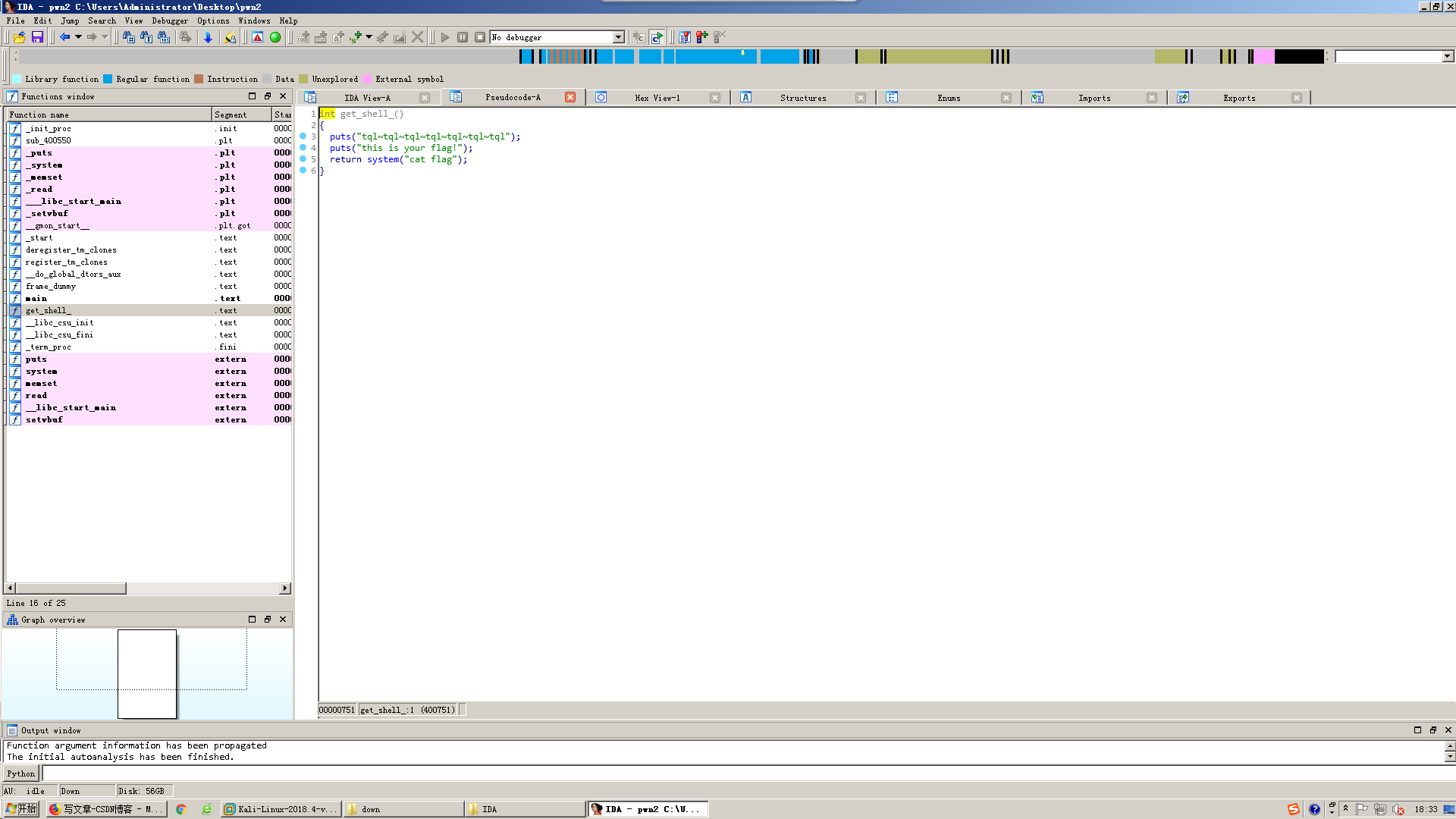 Bugku Pwn2 Bugku Pwn2 Csdn博客